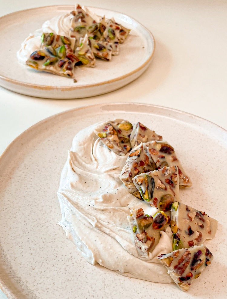 Halva Mousse with Sweet & Salty Clusters – Mark Hyman, MD